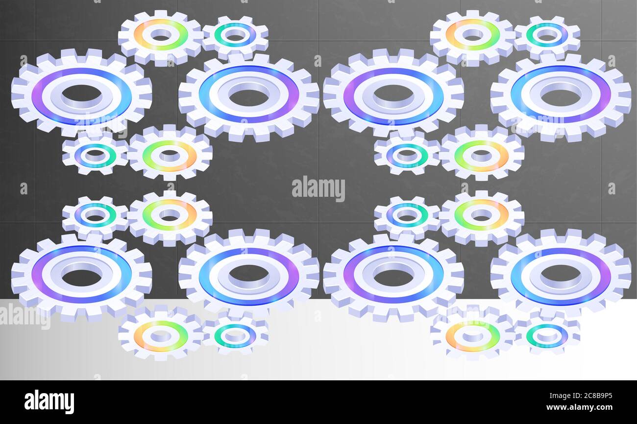 Abstract modern business on the move Cut Out Stock Images & Pictures ...