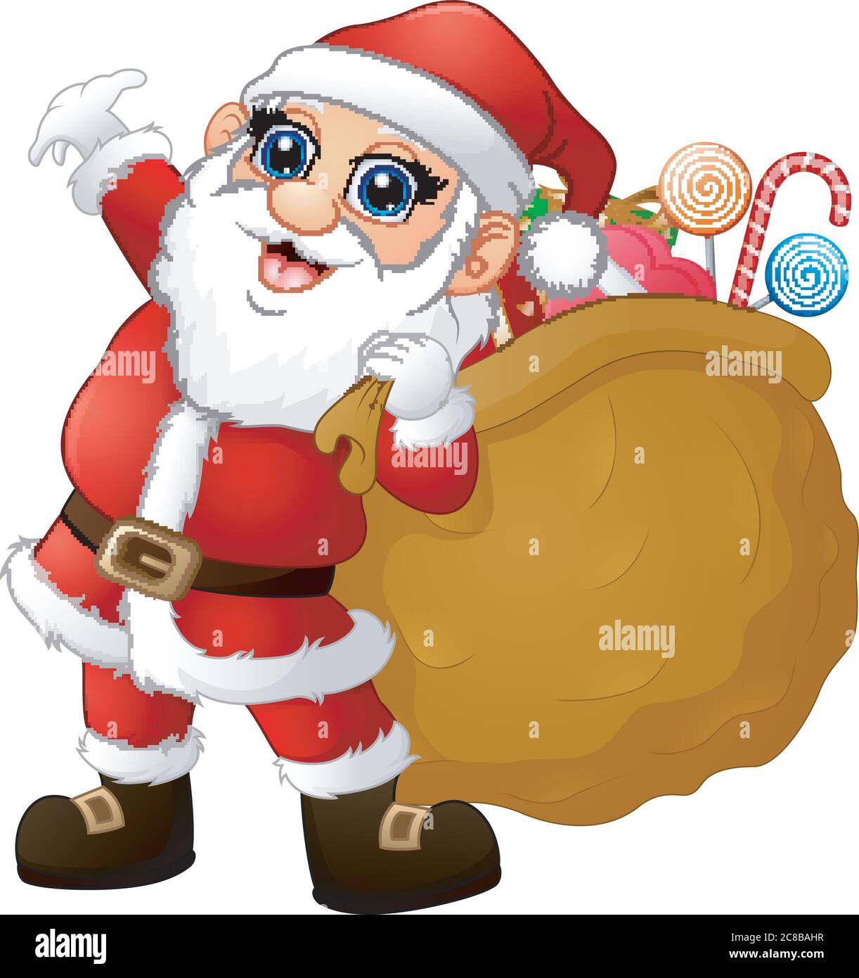 Christmas carrying boxes Stock Vector Images - Alamy
