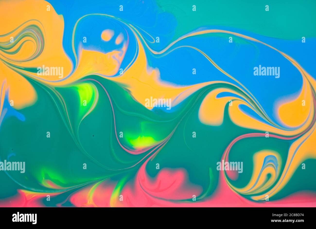 Colorful fluid art design. Abstract ink template Stock Photo - Alamy
