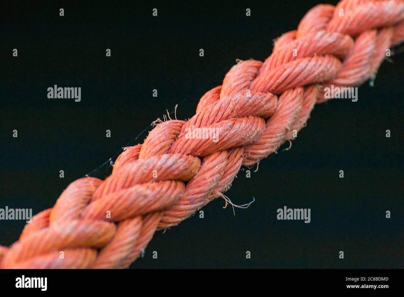 Blue polypropylene rope hi-res stock photography and images - Alamy