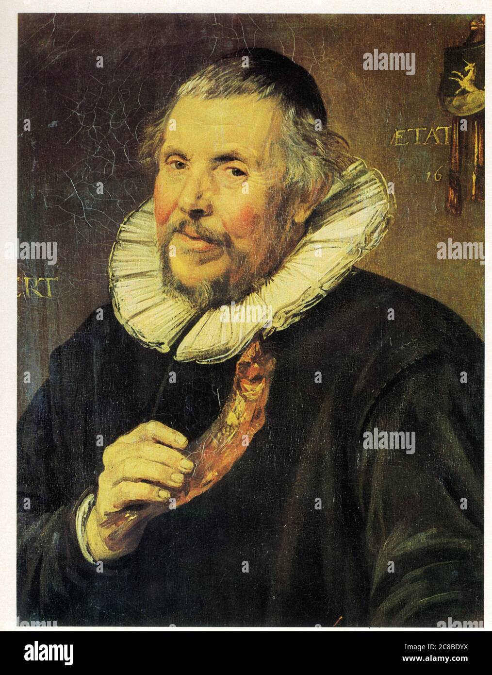 Frans Hals. 1585-1666. Portrait de Pieter Cornelisz van der Morsch. L ...