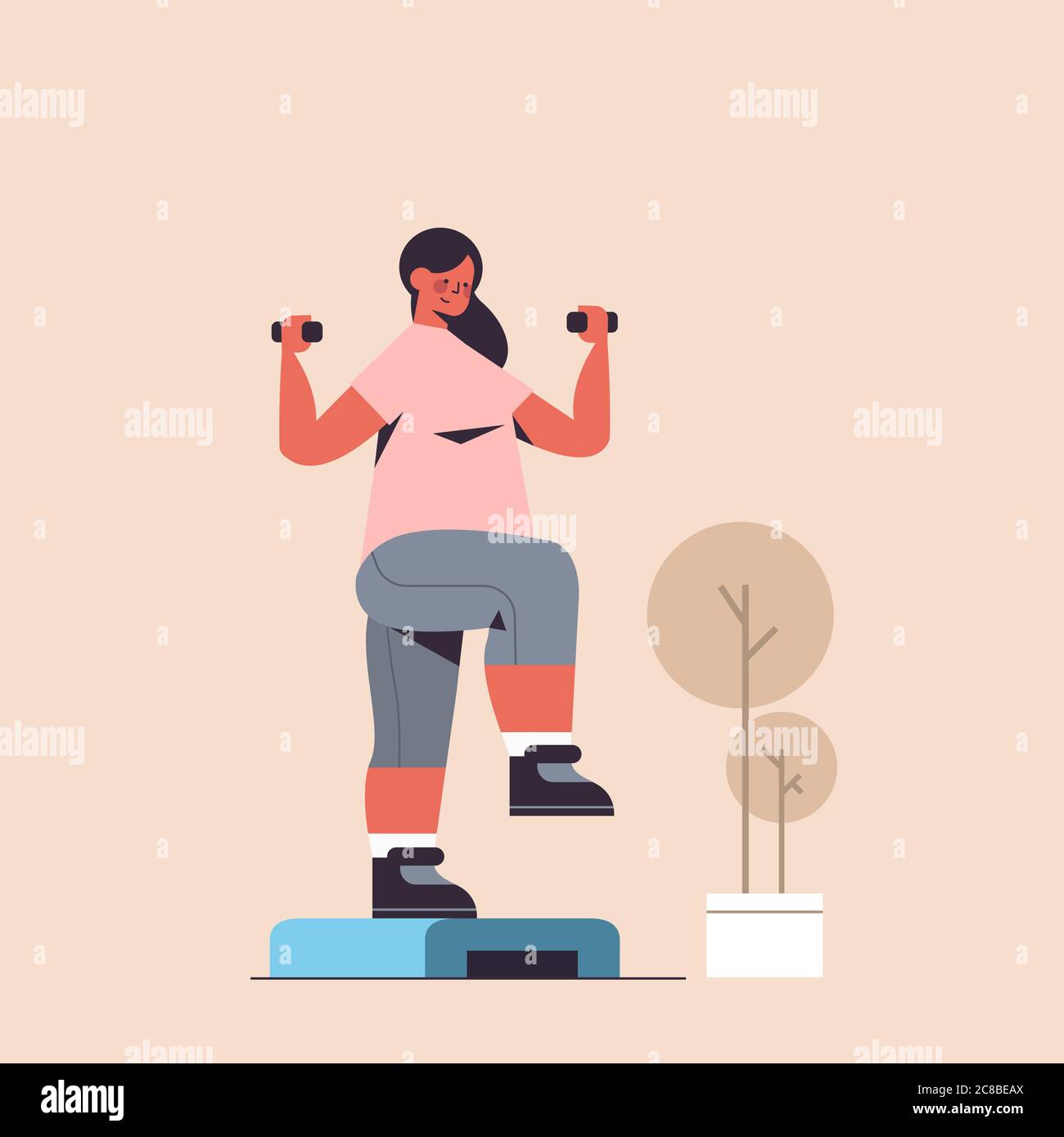 Person standing on platform Stock Vector Images - Alamy