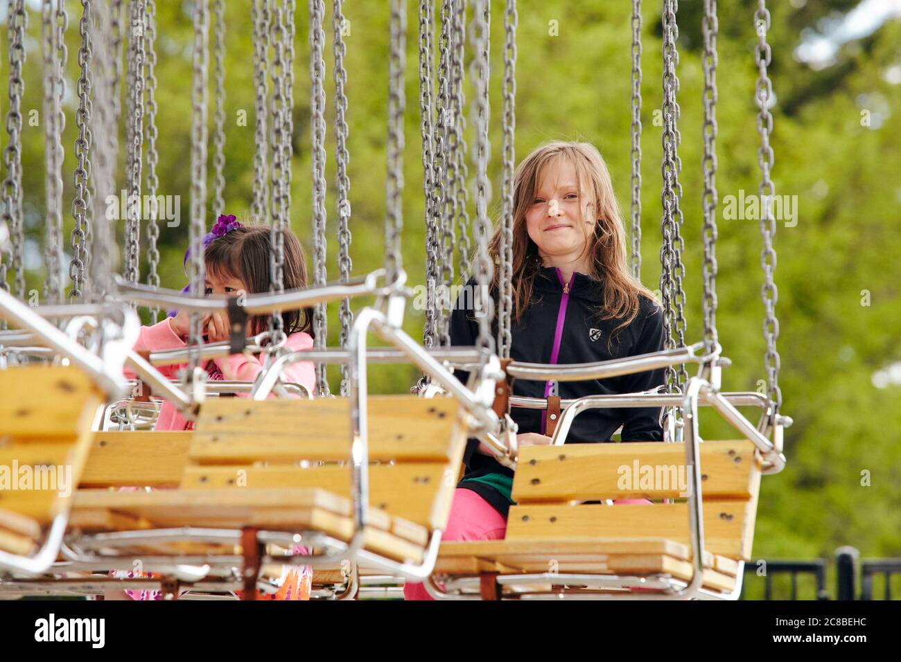 What are the different types of amusement park rides hi-res stock ...