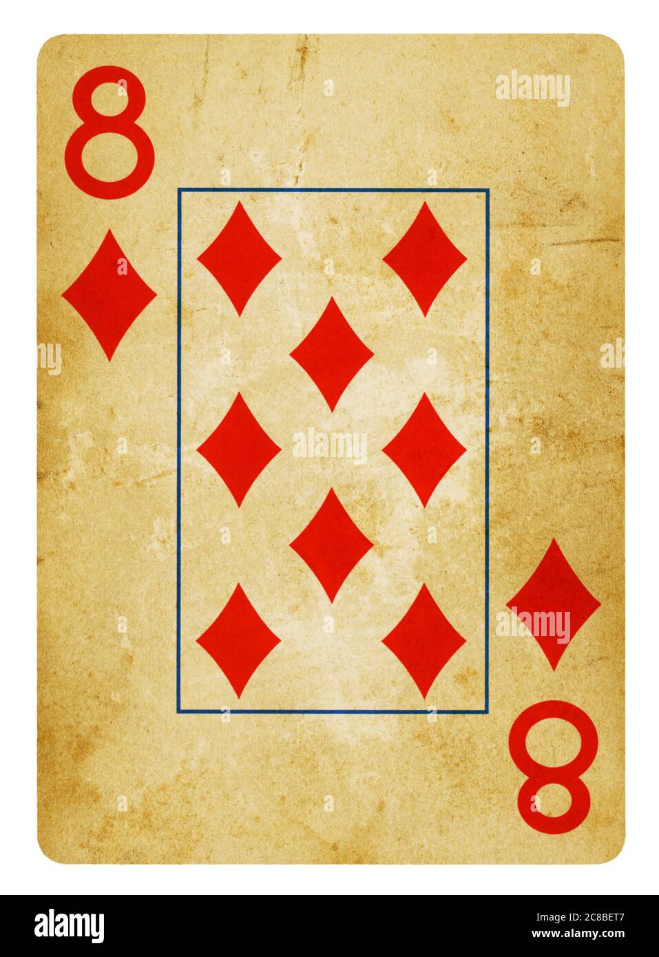 8 of diamonds Cut Out Stock Images & Pictures - Alamy