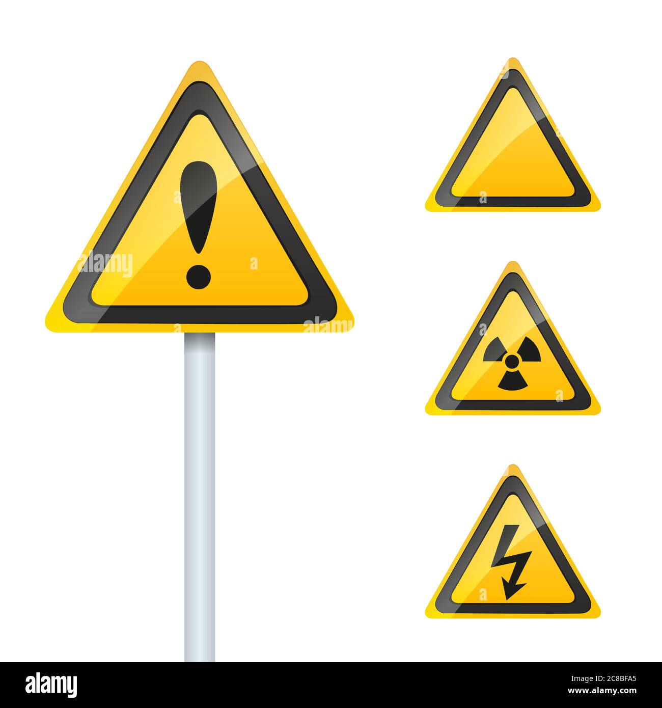 Signs of damage Stock Vector Images - Alamy