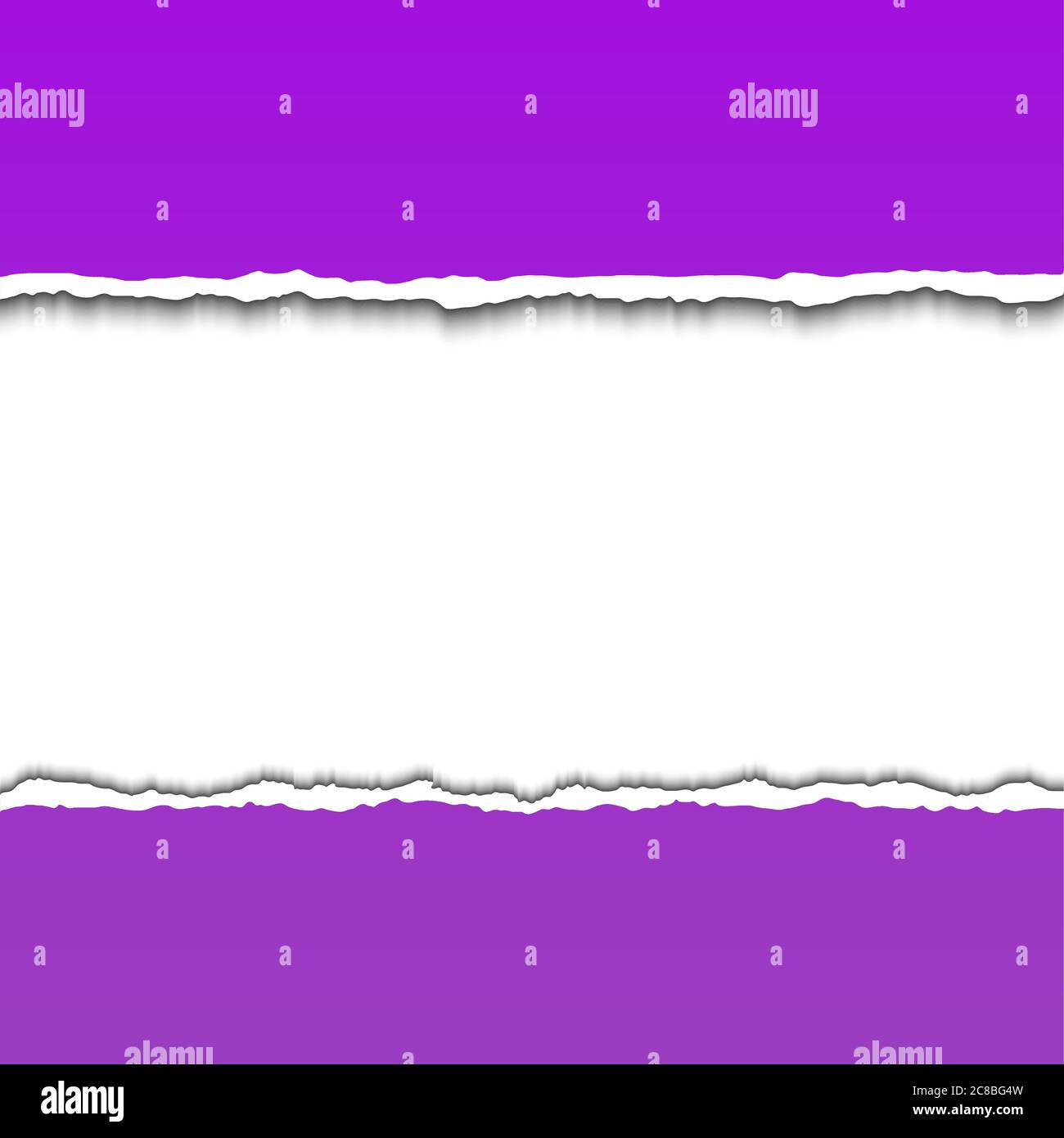 Purple violet torn paper strips. Vector EPS10 illustration. Design ...