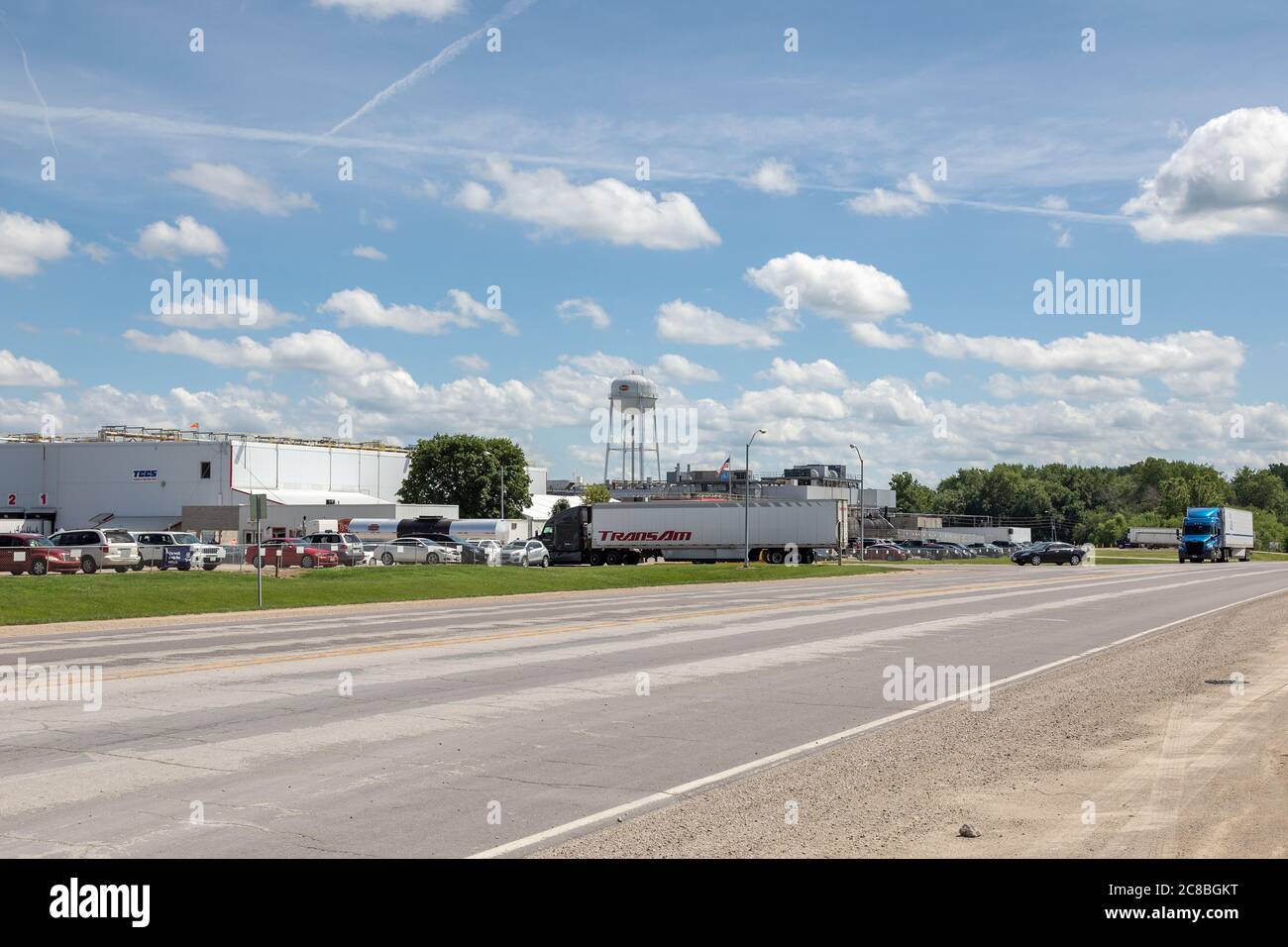 Tyson foods trucks hi-res stock photography and images - Alamy