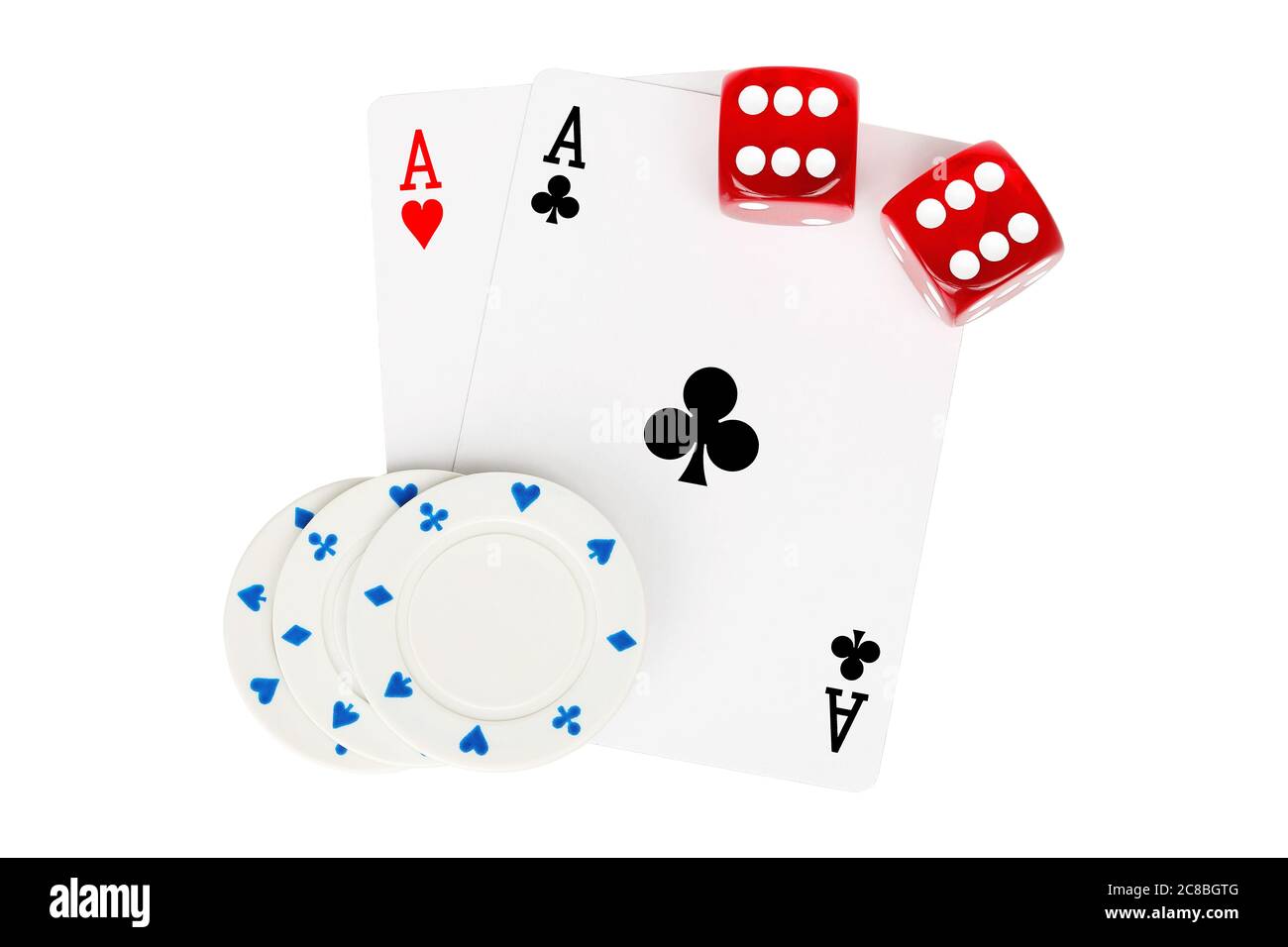 Dice aces hi-res stock photography and images - Alamy