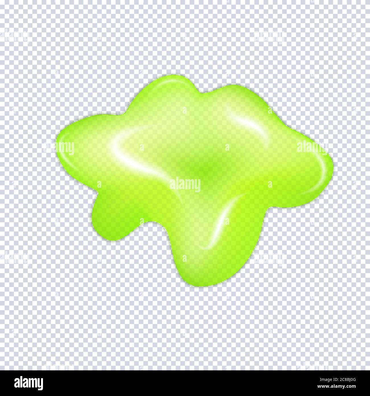 Slime sticky green banner Stock Vector Images - Alamy