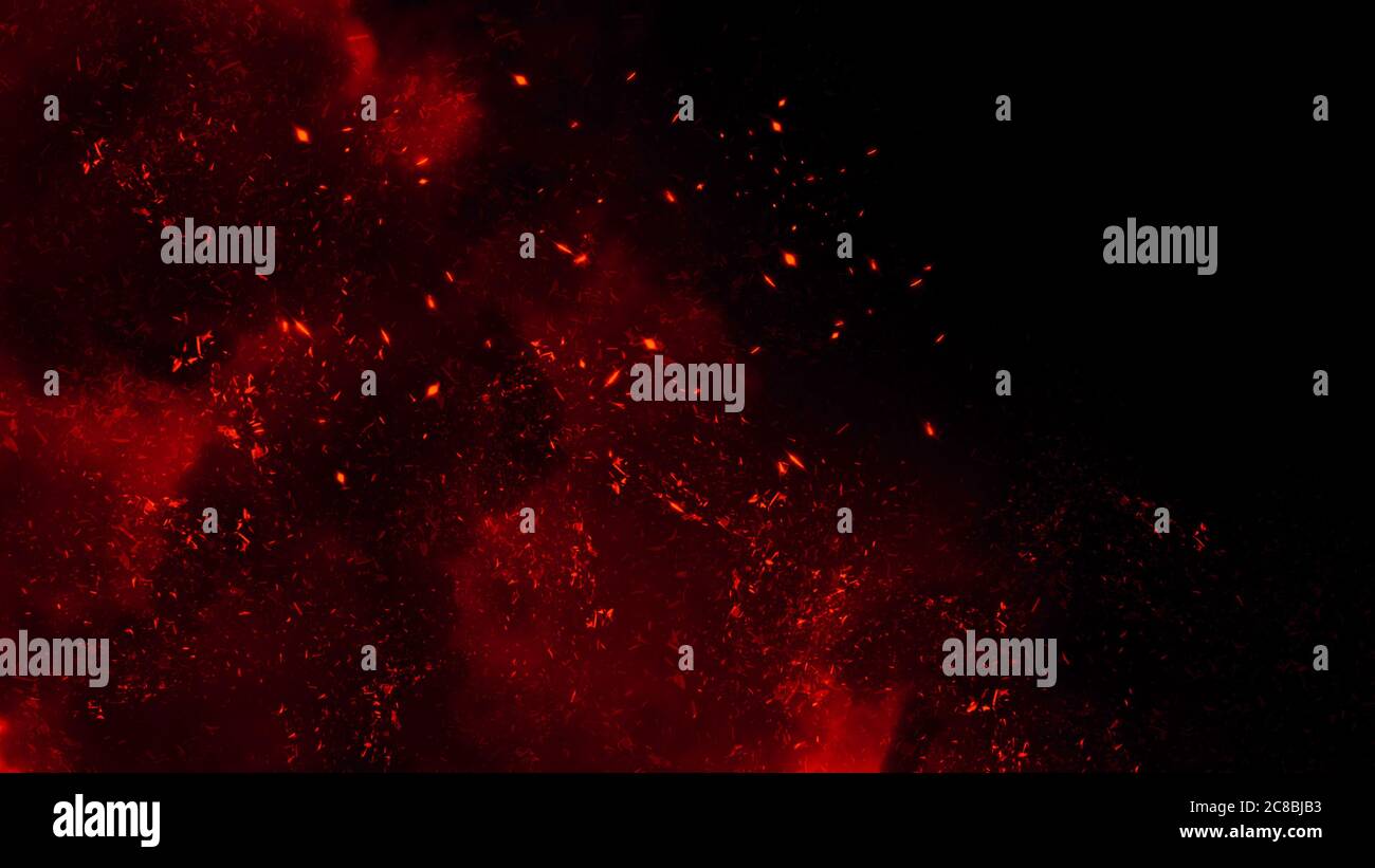 Colorful particles hi-res stock photography and images - Alamy