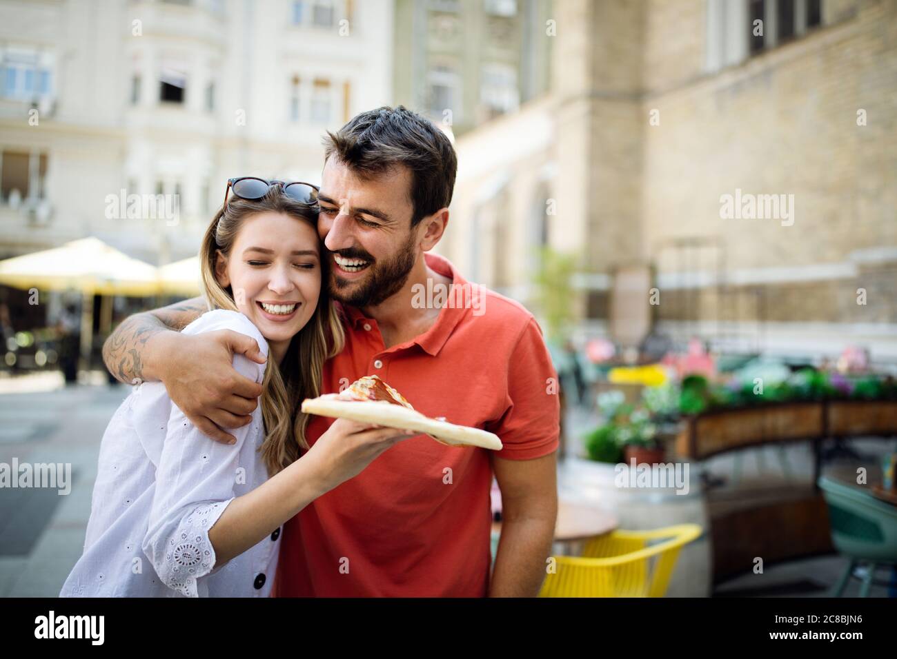 Young italian couple having fun hi-res stock photography and images - Alamy