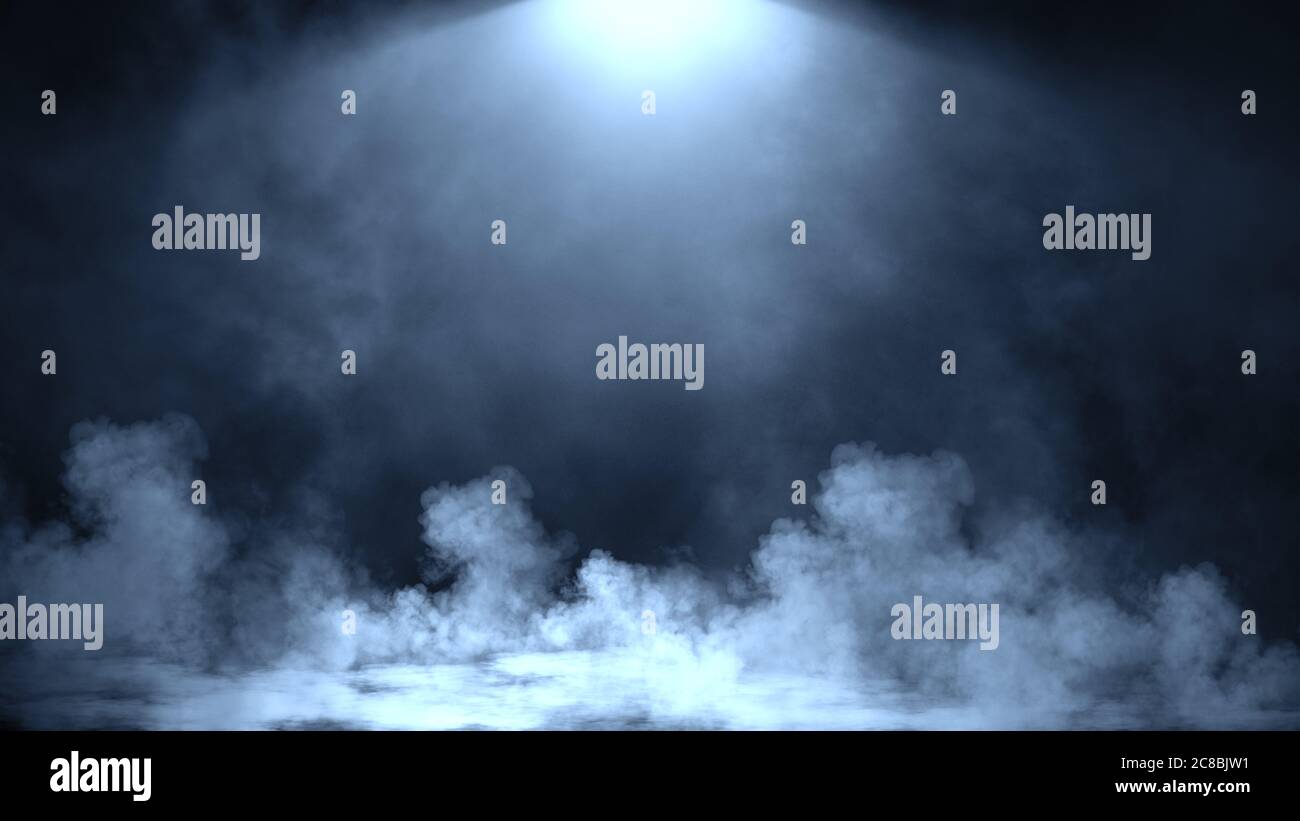 Dry ice smoke clouds fog floor texture.Perfect spotlight mist effect on ...
