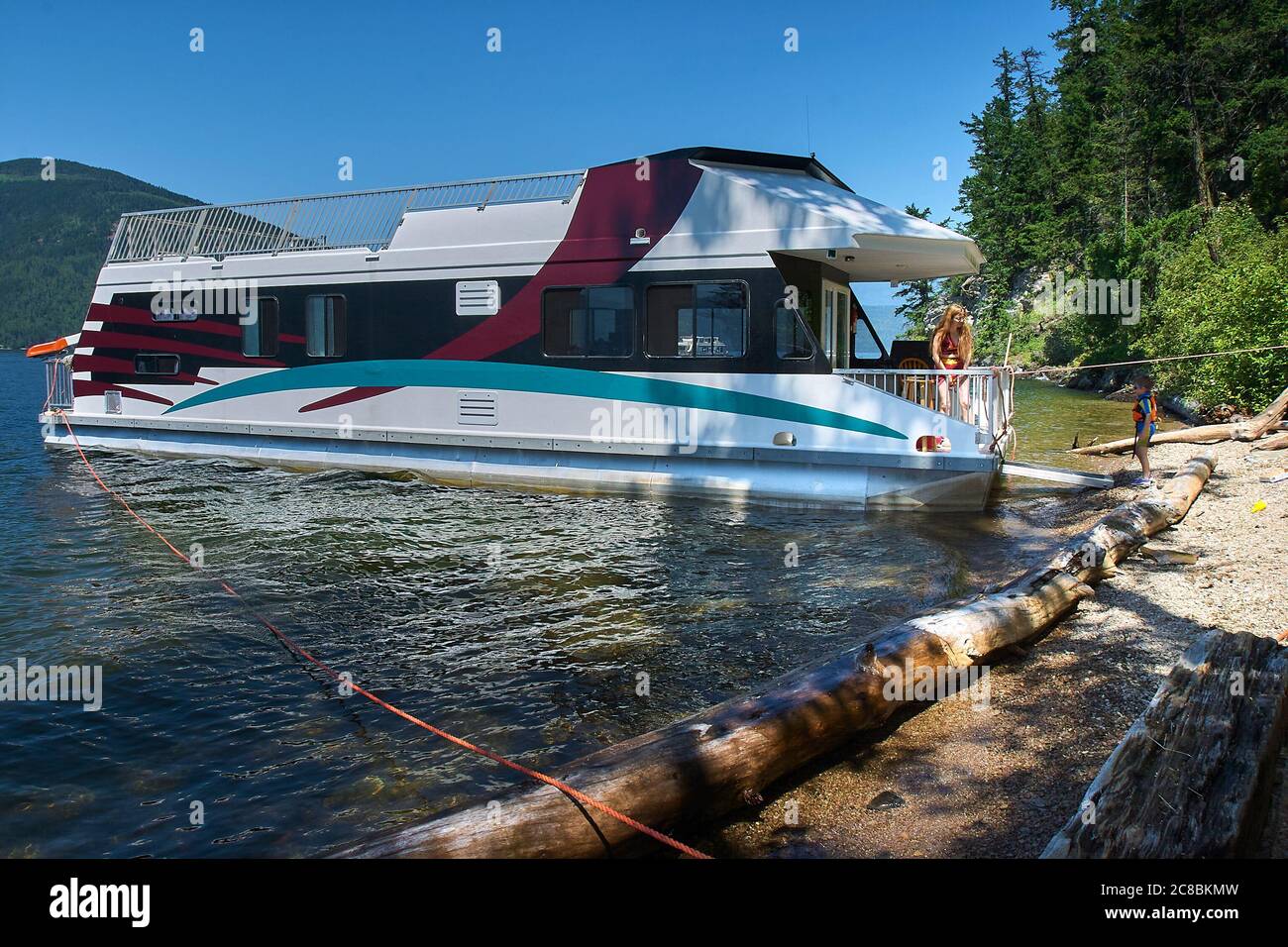 Shuswap houseboat hi-res stock photography and images - Alamy