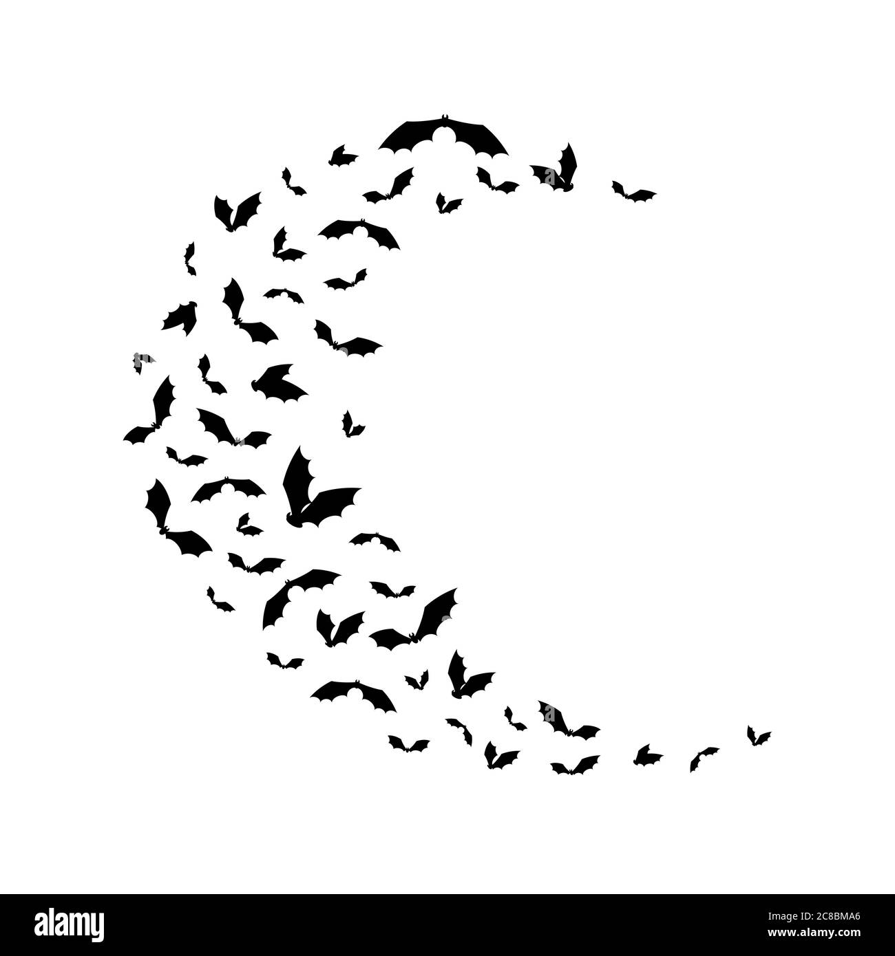 Flying Bats Wallpaper