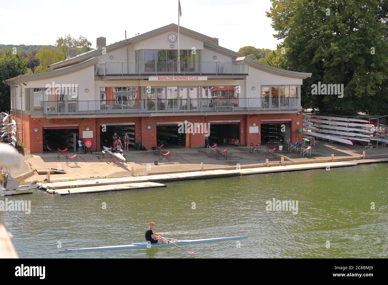 Marlow Rowing Club in Marlow, Buckinghamshire, UK Stock Photo - Alamy