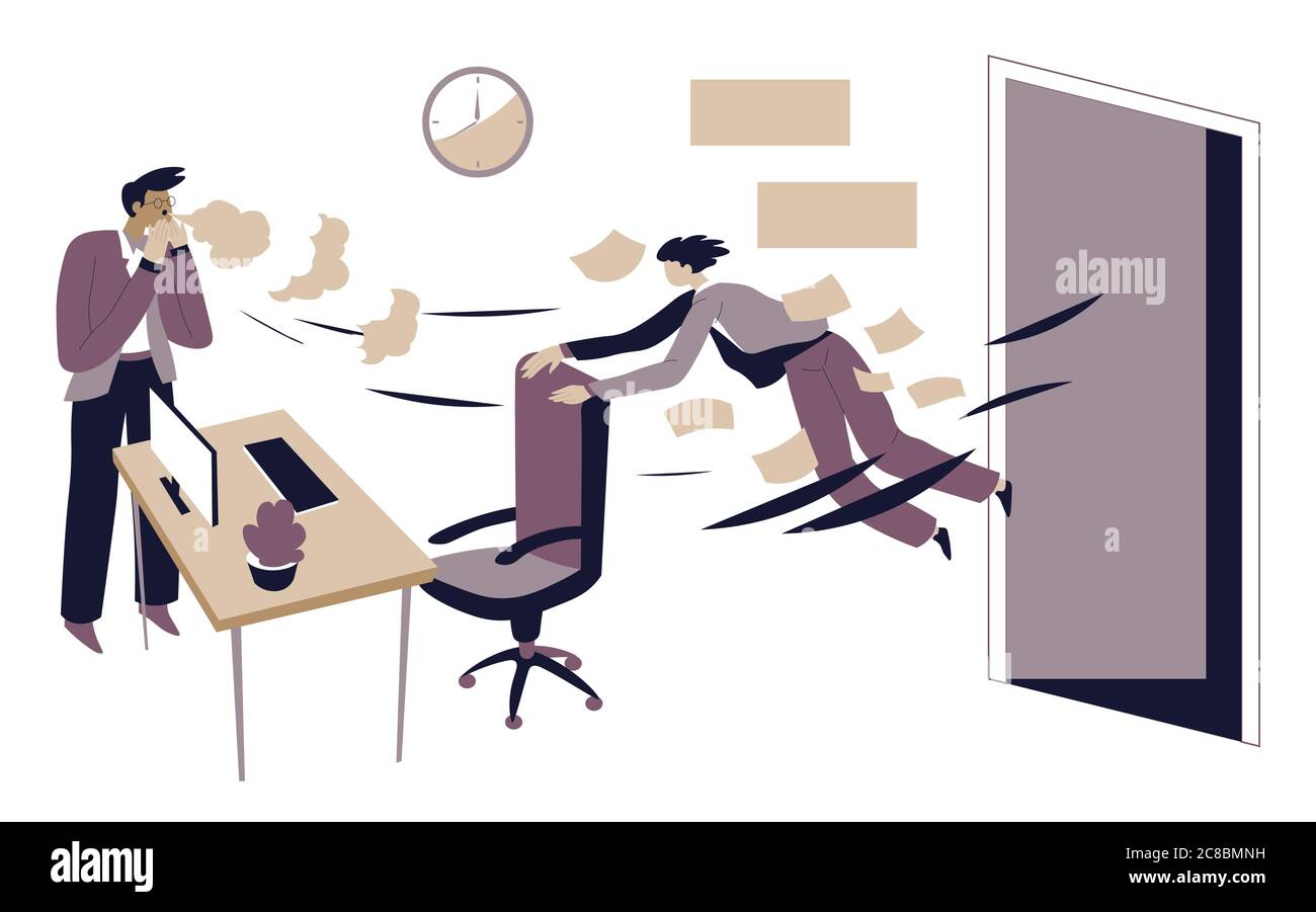 Character of dismissal hi-res stock photography and images - Alamy