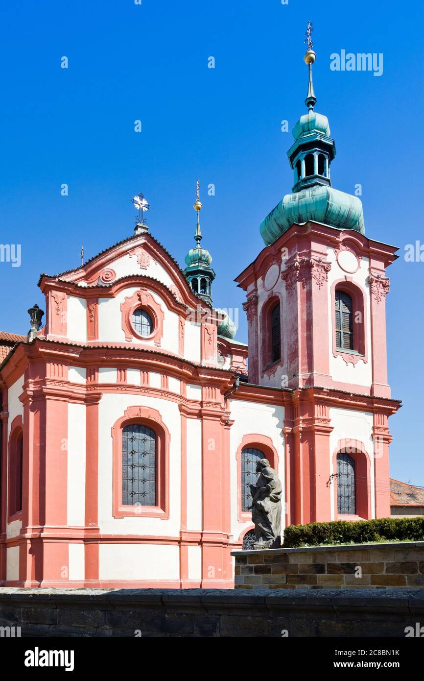 Kostel Nanebevzetí Panny Marie, Zlonice u Slaneho, Ceska republika ...