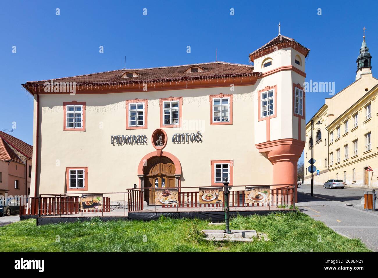 město Slaný, Středočeský kraj, Česká republika / town Slany, Central ...