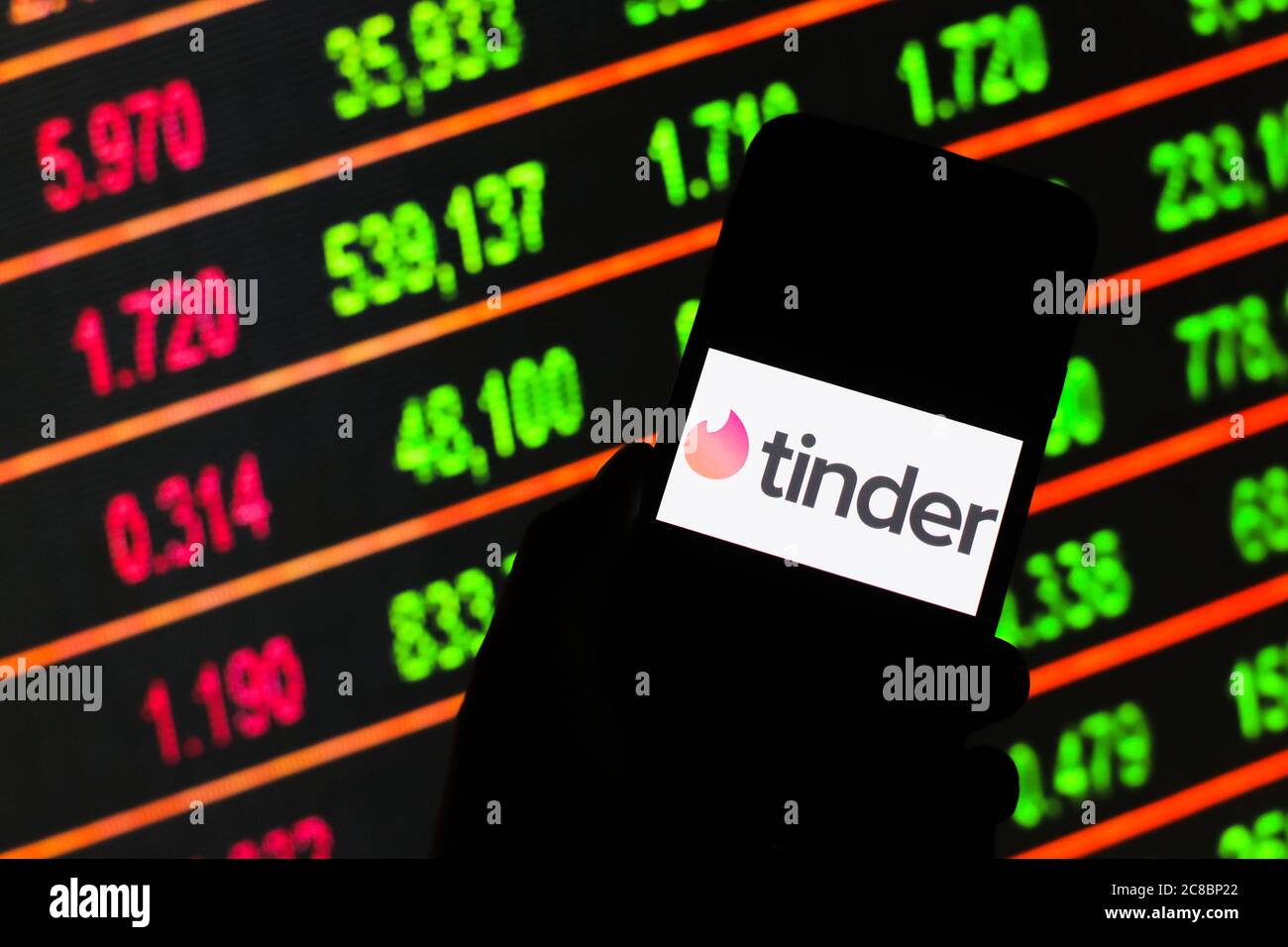Tinder logo hi-res stock photography and images - Alamy
