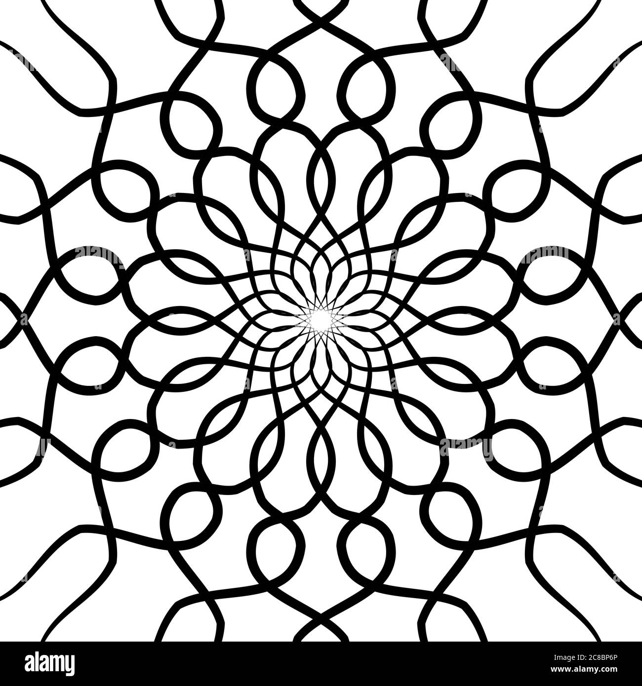 mandala colorful vintage art, ancient Indian vedic background design ...