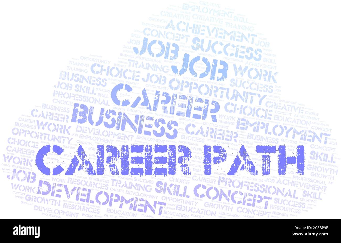Career path collage Cut Out Stock Images & Pictures - Alamy