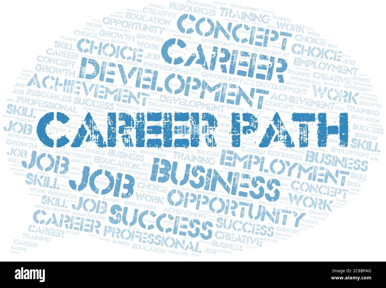 Career Path typography word cloud. Wordcloud collage made with the text ...