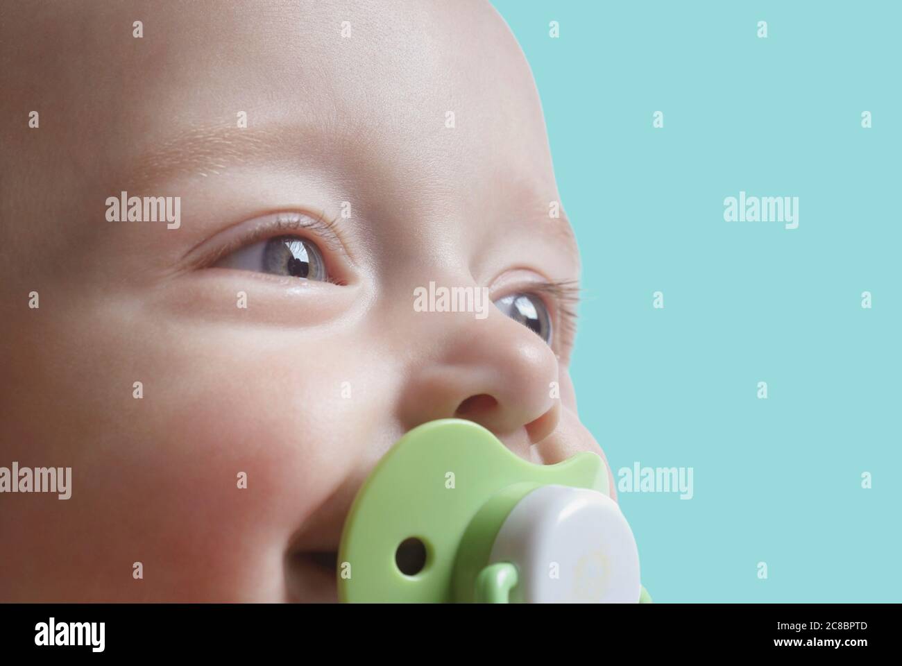 Boy with pacifier hi-res stock photography and images - Alamy