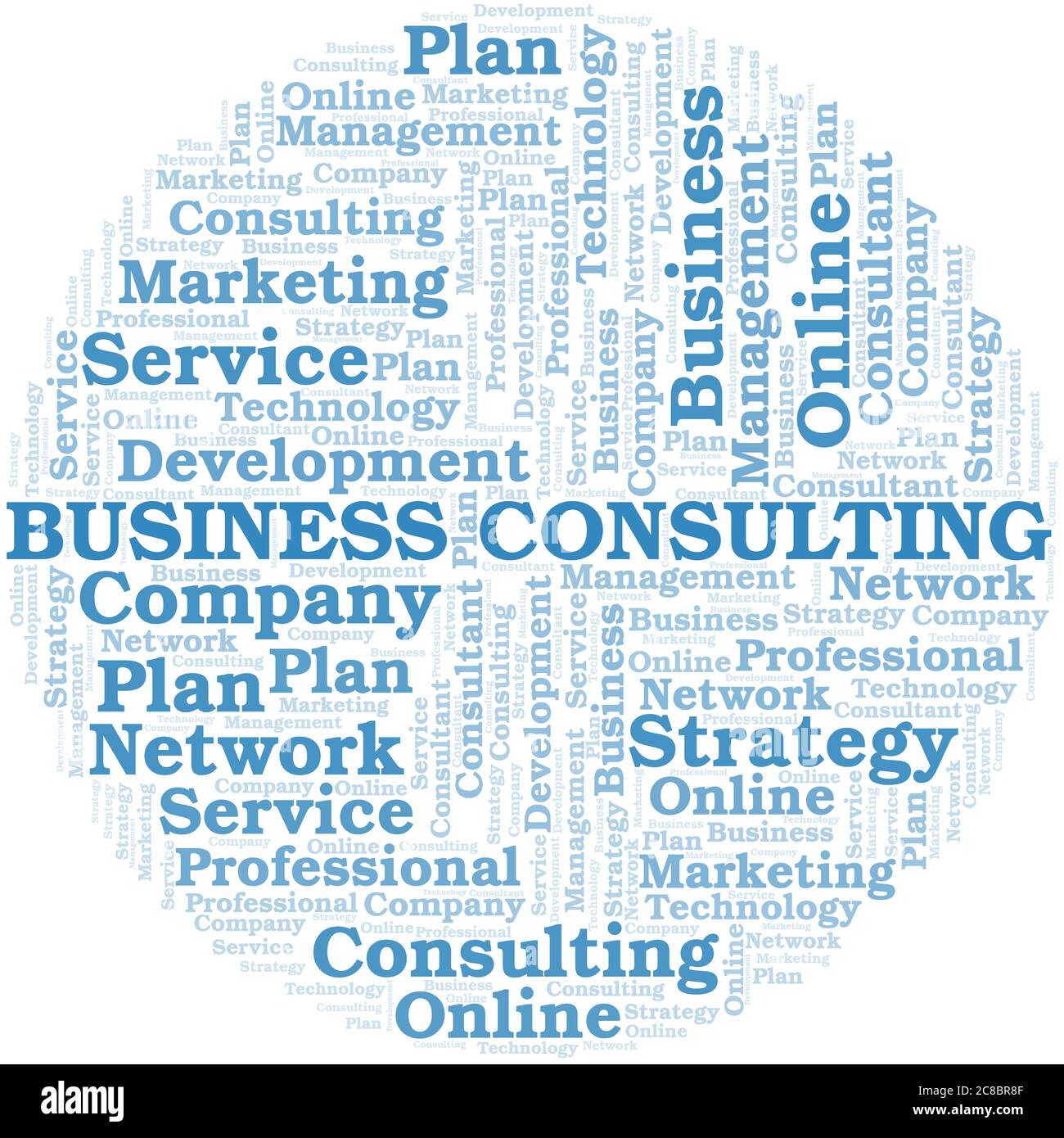 Consulting word cloud illustration tag Stock Vector Images - Alamy