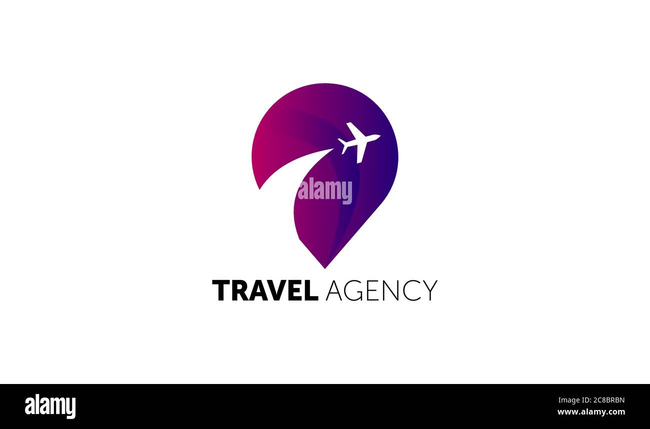 Tour and travel logo Cut Out Stock Images & Pictures - Alamy