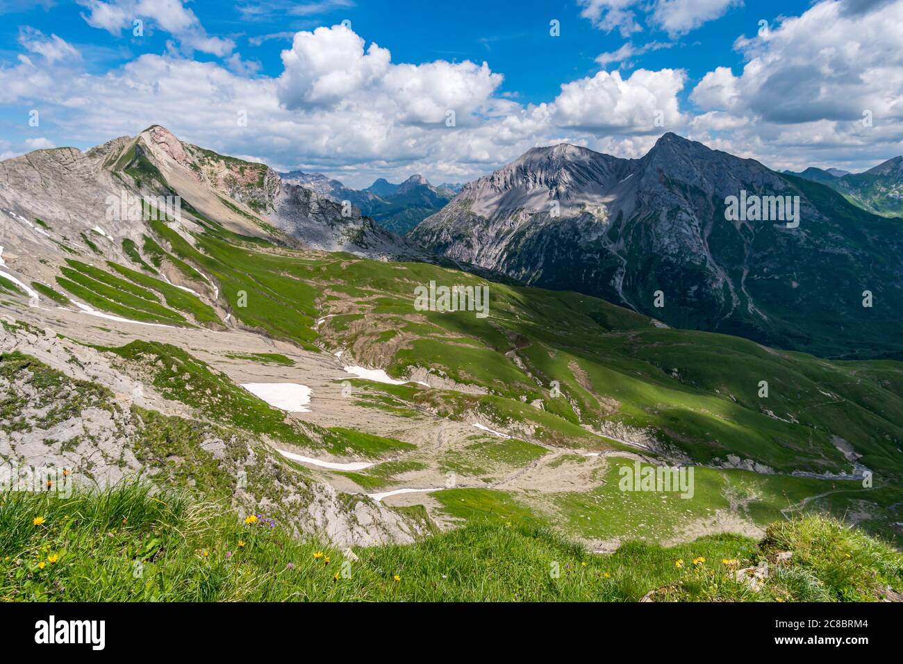 Fantastic hike in the Lechquellen Mountains in Vorarlberg Austria near ...