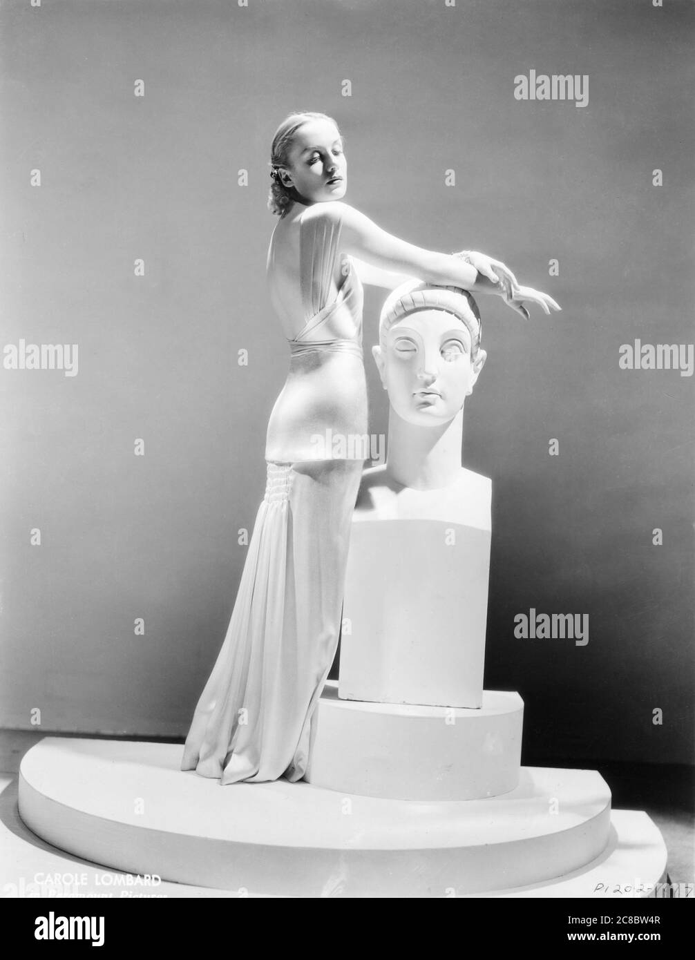 CAROLE LOMBARD 1935 Portrait by EUGENE ROBERT RICHEE publicity for ...