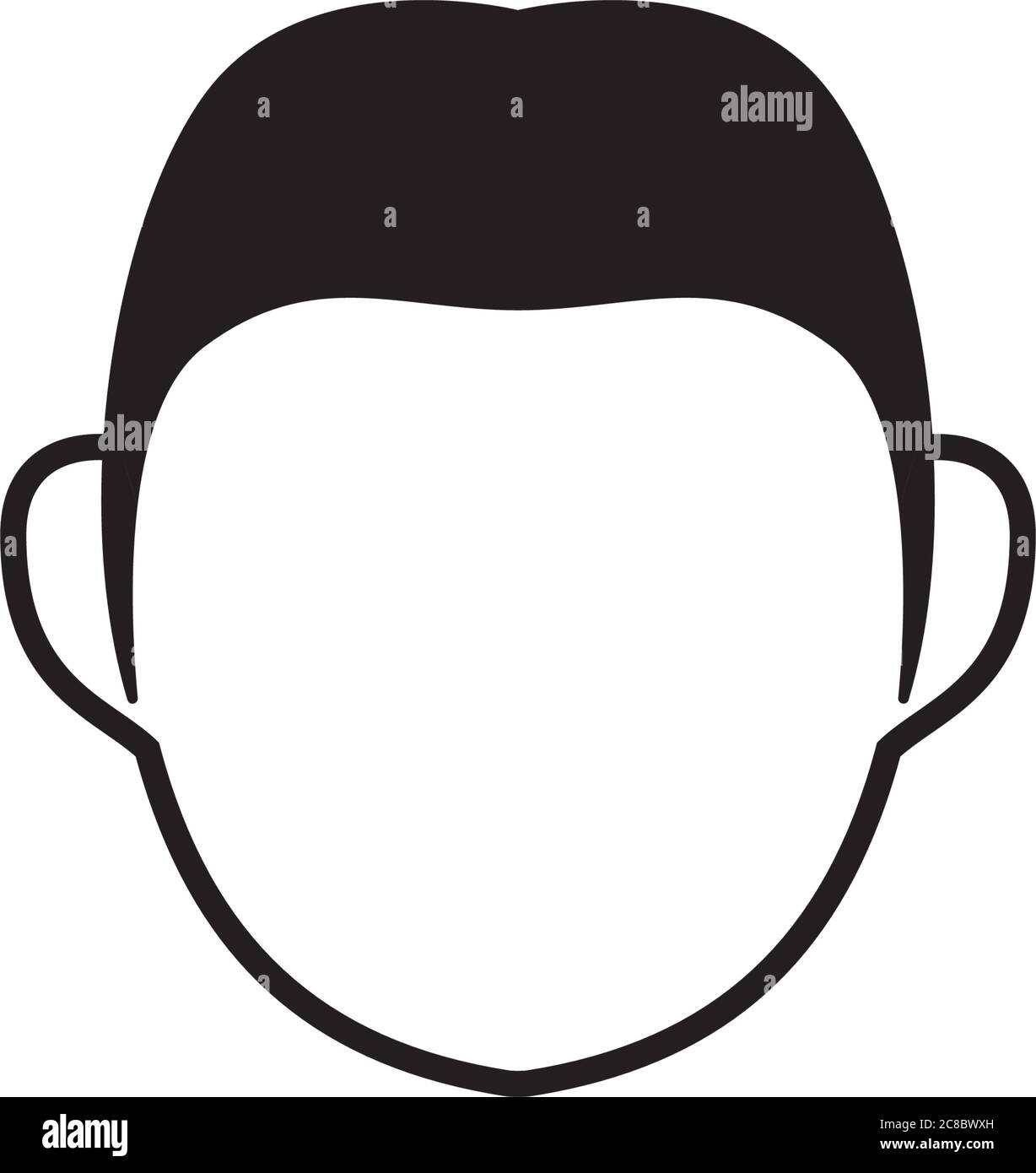 People shape of head illustration hi-res stock photography and images ...