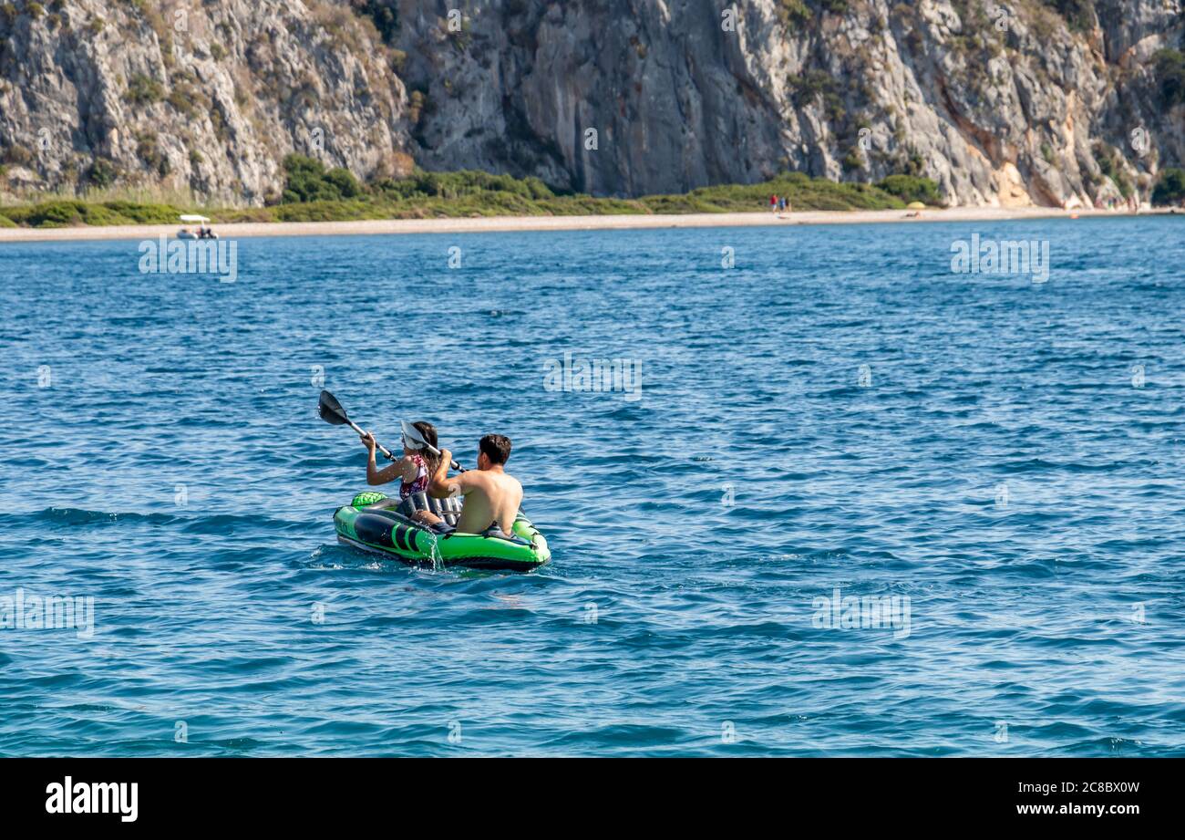 Sea kayak greece hi-res stock photography and images - Alamy