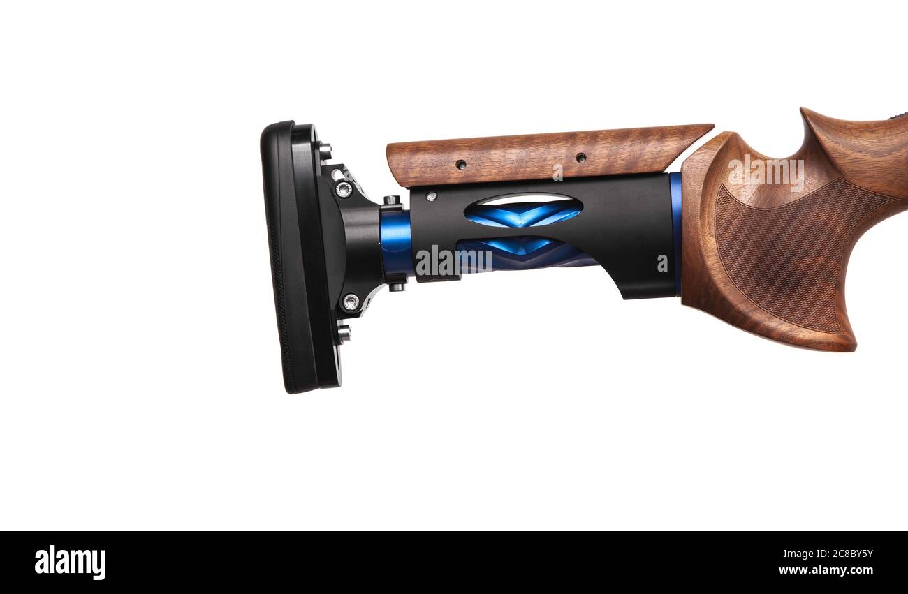 An ultra modern sporting double-barreled shotgun for trap shooting ...