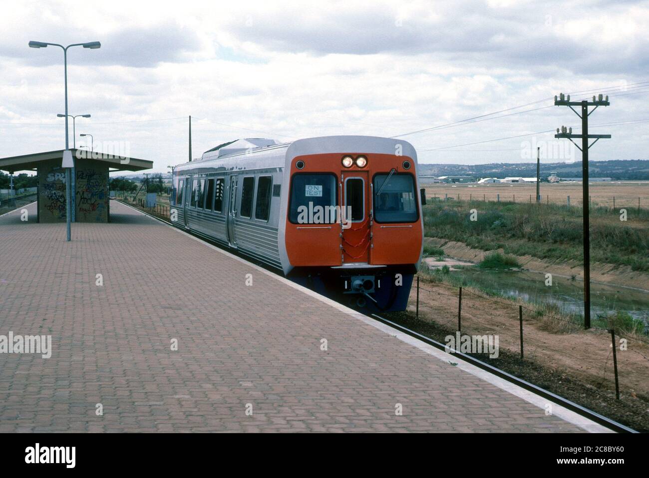 Adelaide STA 3000 Class diesel No. 3002 on test at Greenfields, South ...