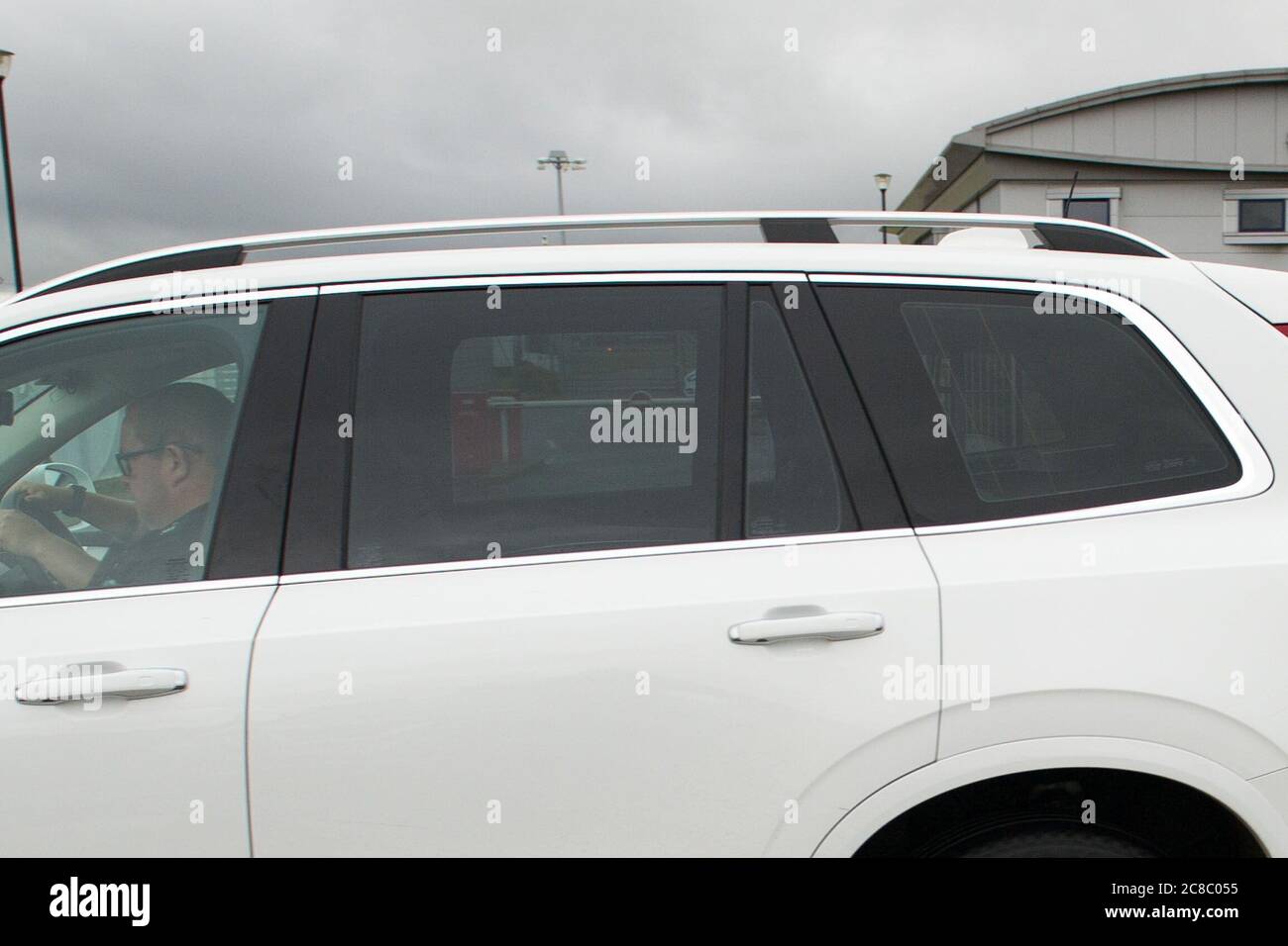 Glasgow, Scotland, UK. 23rd July, 2020. Pictured: VIP gets police ...