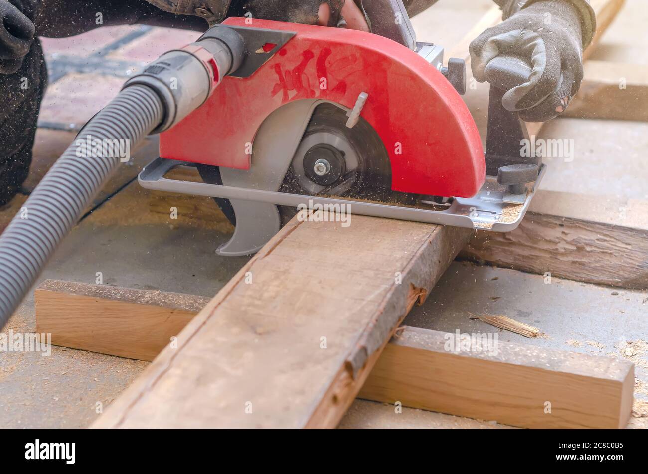 Hand held electric saw hi-res stock photography and images - Alamy
