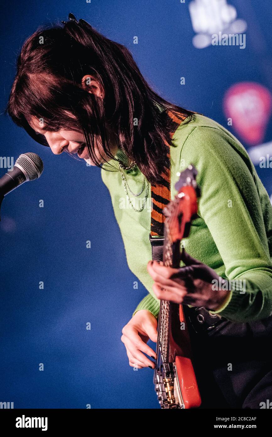 Porridge Radio perform at the BME Sessions in London in March 2020 ...