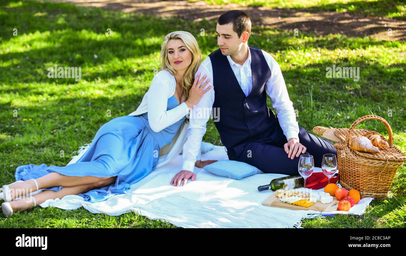 Romantic Picnic In Park