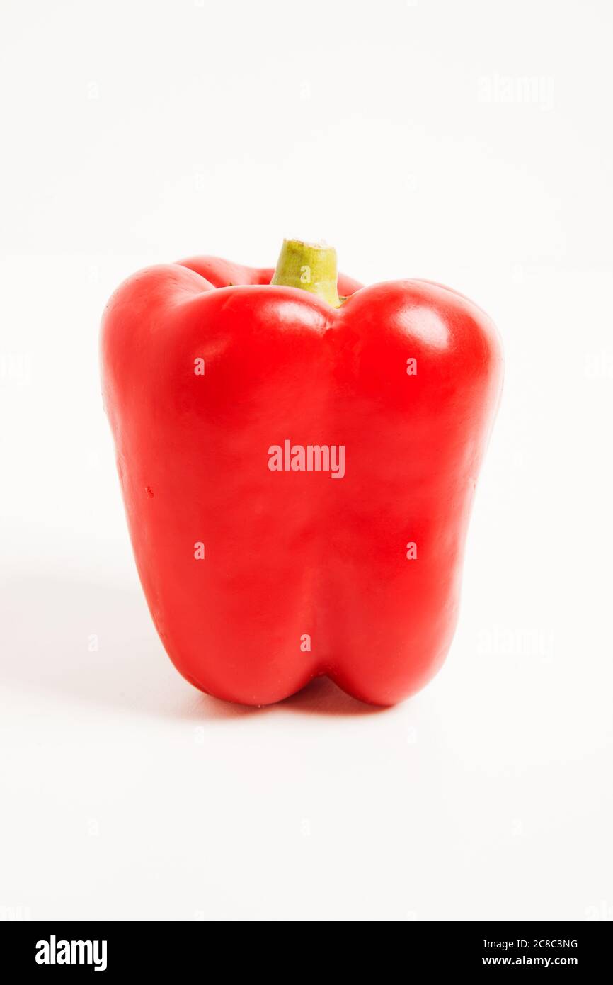 Fresh Red Pepper Stock Photo - Alamy