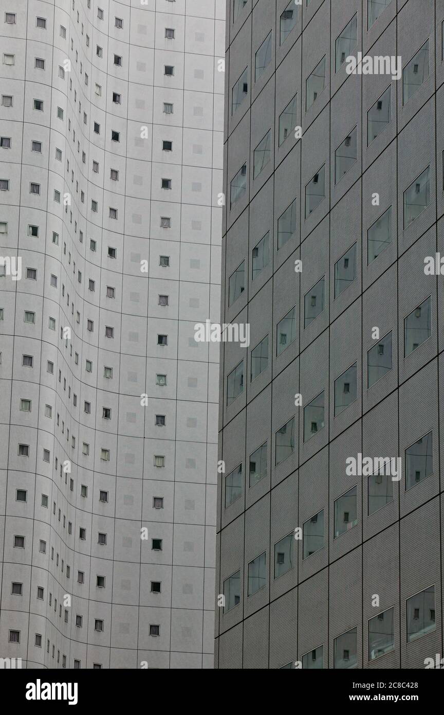 Japan Tokyo Shinjuku building exterior close-up Stock Photo - Alamy