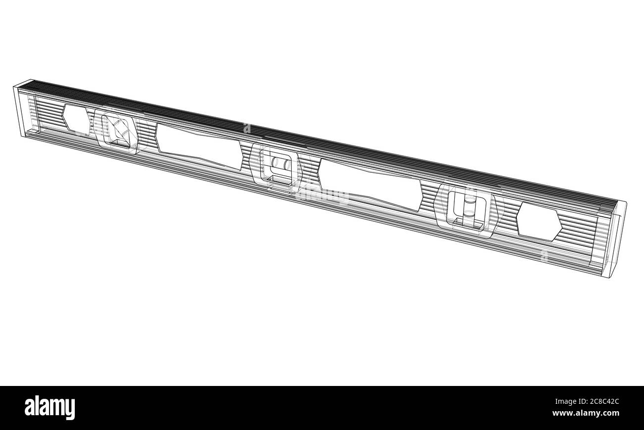 Level measurement tool Black and White Stock Photos & Images - Alamy