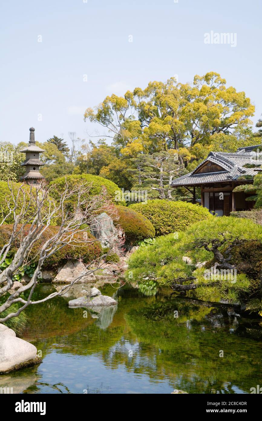 Korakuen Garden in Okayama Stock Photo - Alamy