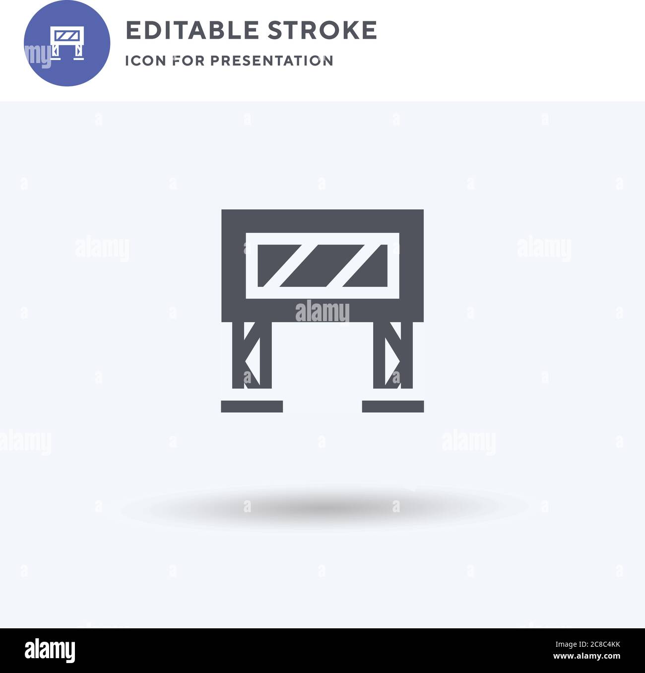 Big Screen icon vector, filled flat sign, solid pictogram isolated on ...