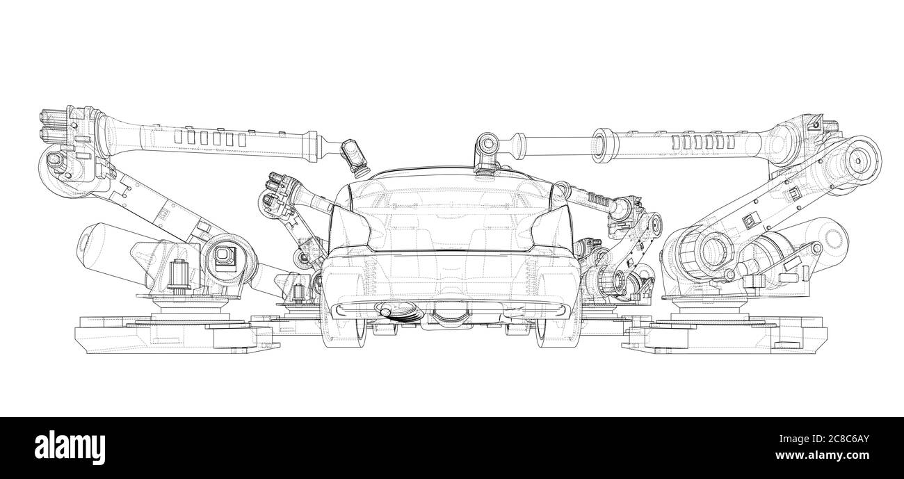 Assembly of motor vehicle Stock Photo - Alamy