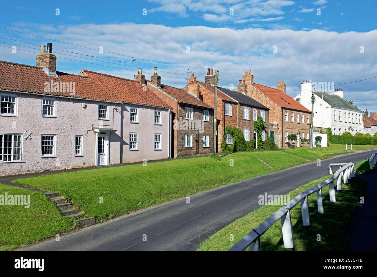 The village of Stillington, North Yorkshire, England UK Stock Photo - Alamy