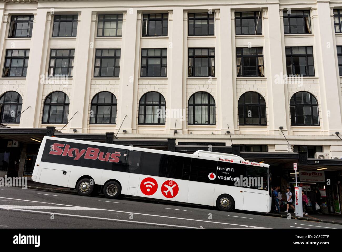 Auckland skybus hi-res stock photography and images - Alamy
