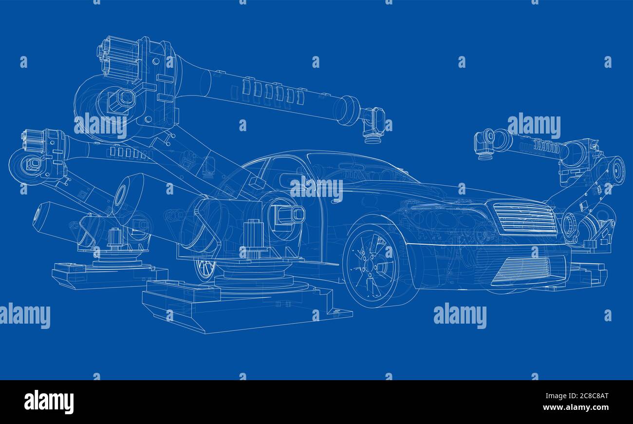 Assembly of motor vehicle Stock Photo - Alamy