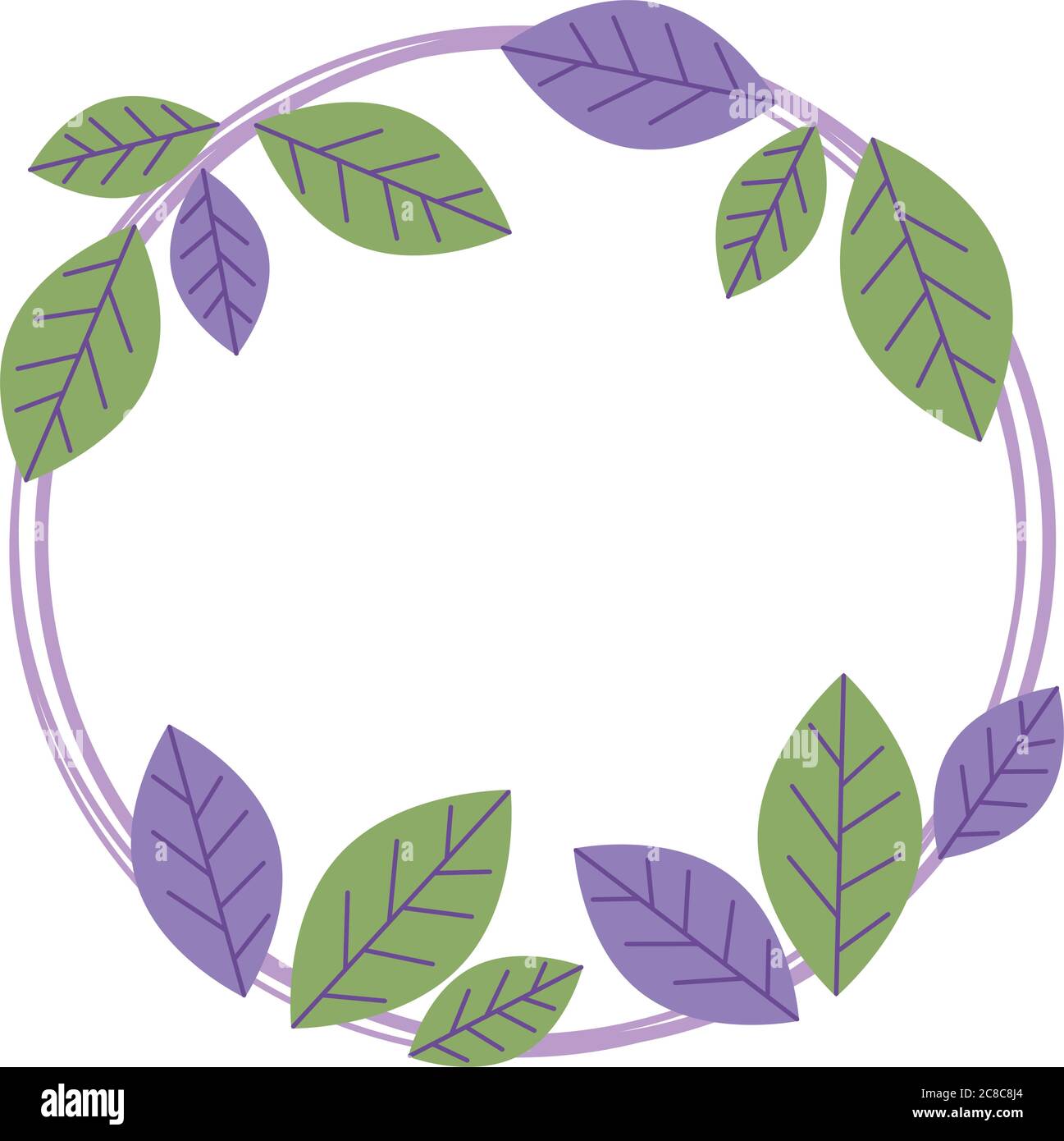 Purple Leaf Clip Art