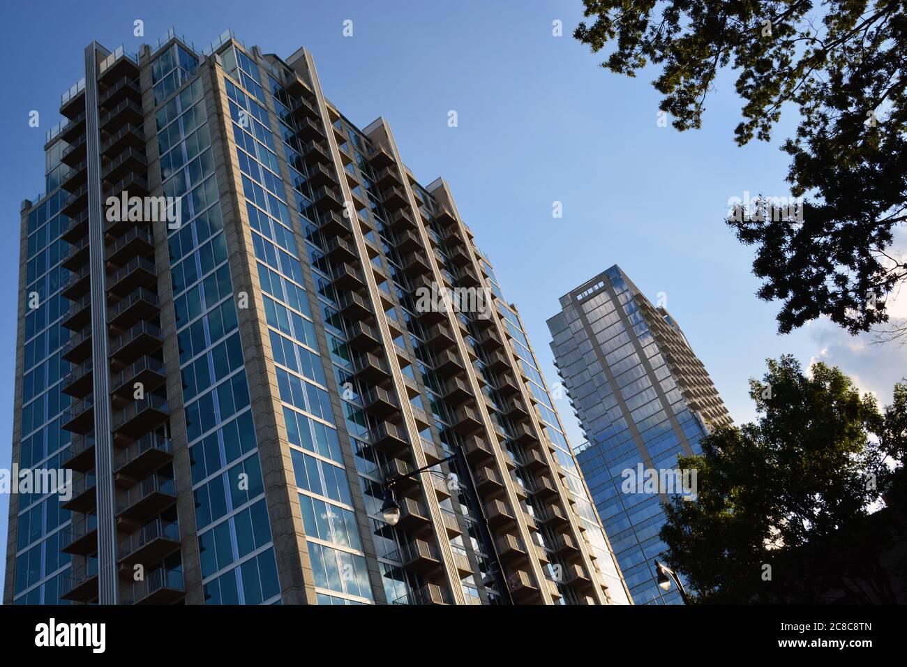New apartment buildings have sprung up as downtown Raleigh North ...